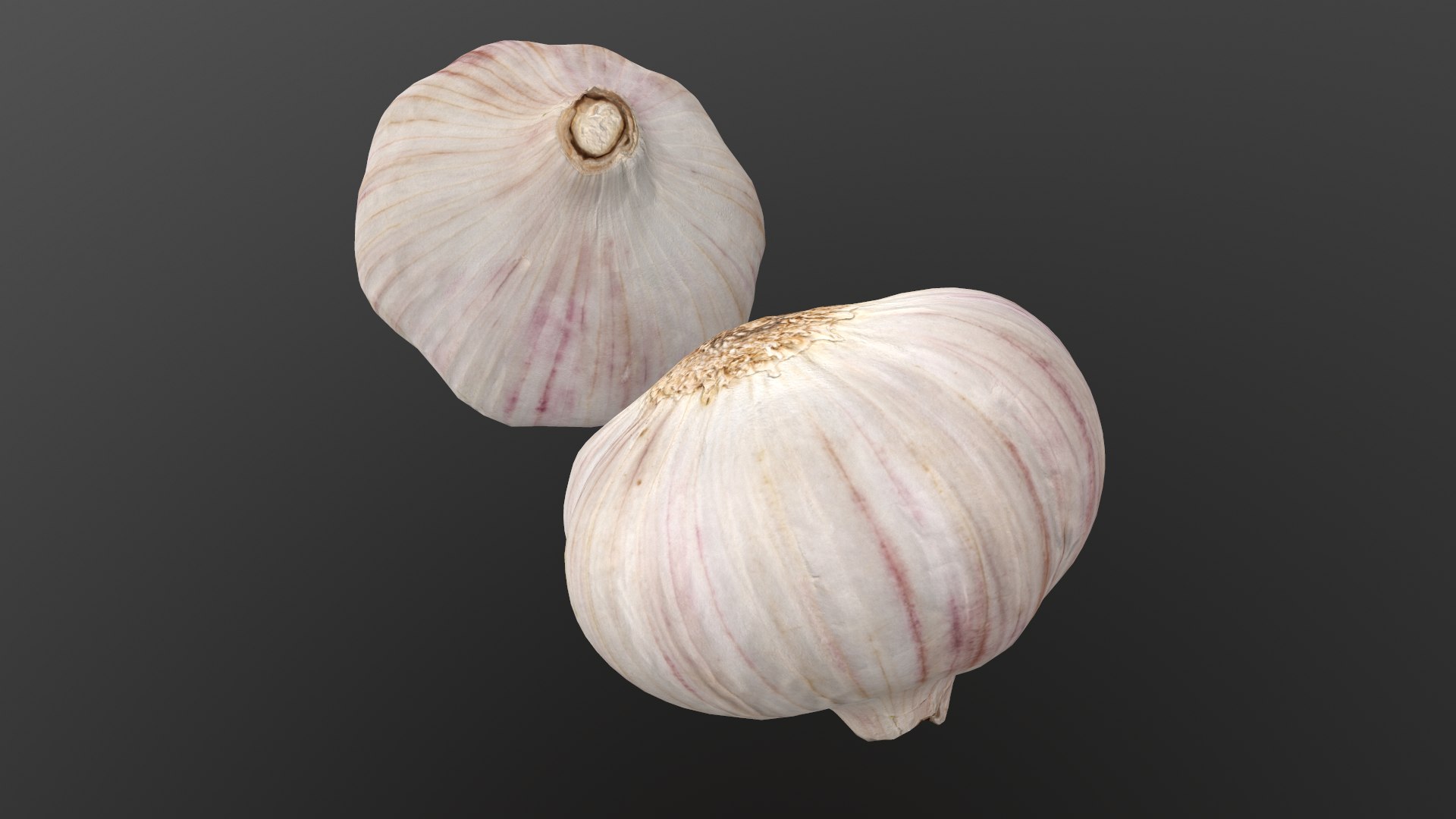 Photorealistic Garlic 3D Scan AR VR PBR Lowpoly With Game Ready 3d ...