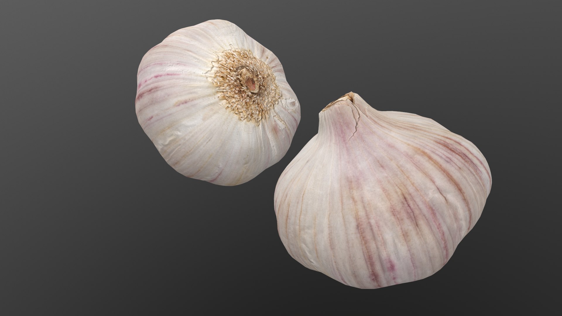 Photorealistic Garlic 3D Scan AR VR PBR Lowpoly With Game Ready 3d ...
