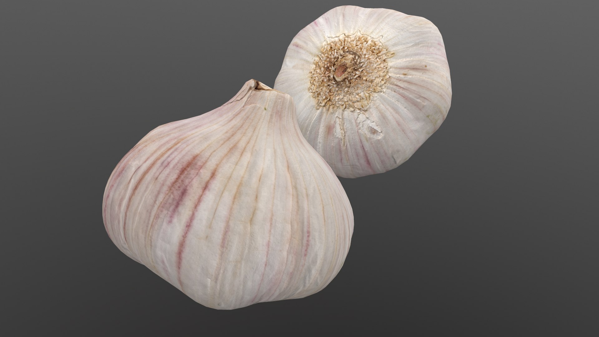 Photorealistic Garlic 3D Scan AR VR PBR Lowpoly With Game Ready 3d ...