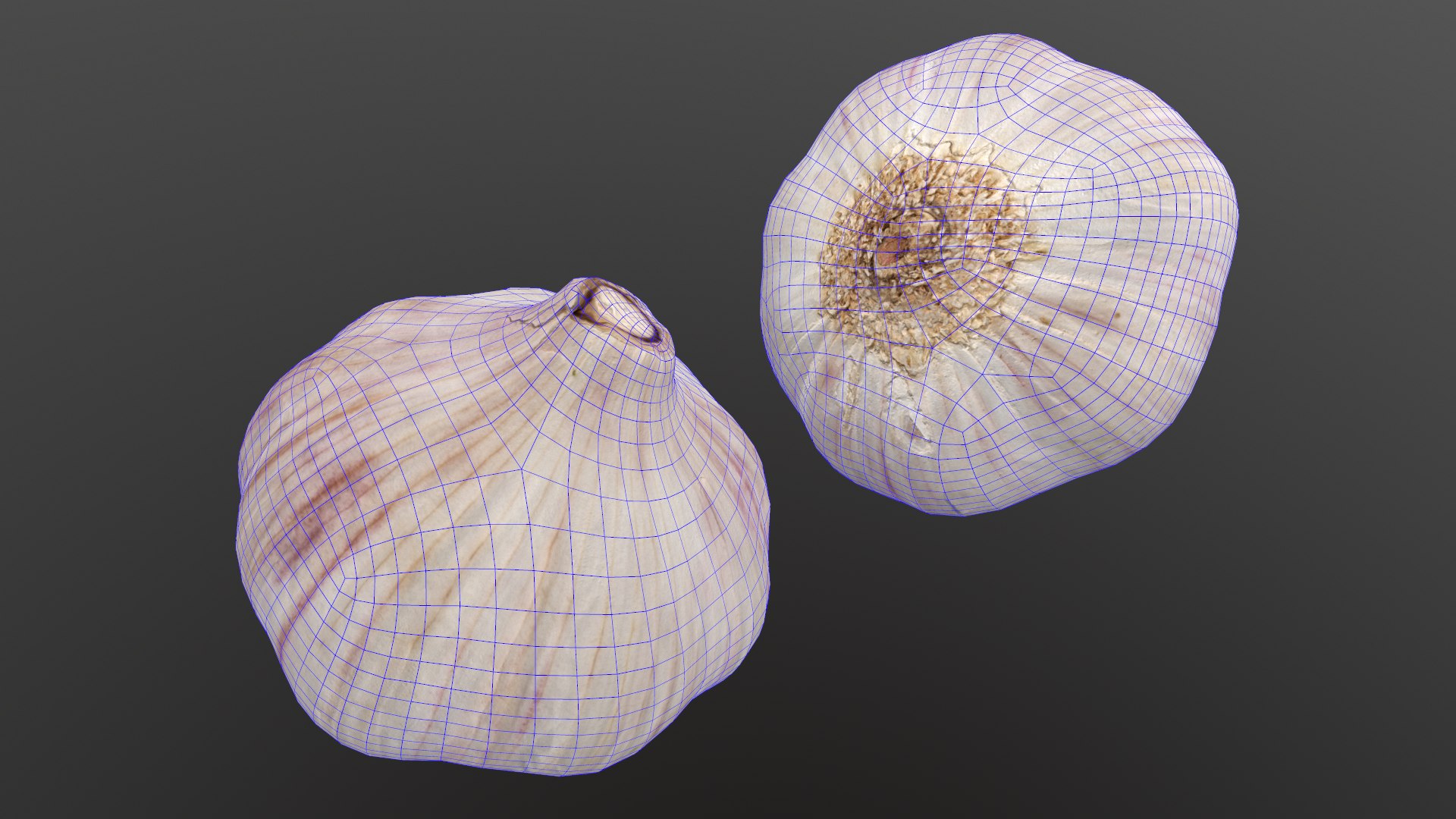 Photorealistic Garlic 3D Scan AR VR PBR Lowpoly With Game Ready 3d ...