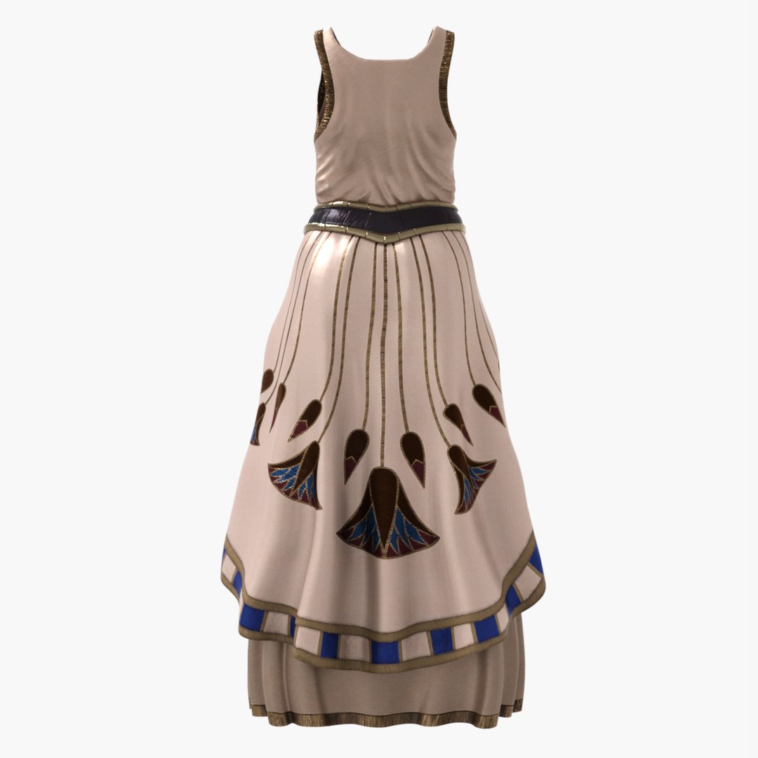 Cleopatra - Queen Of Egypt Rigged Animated Low-poly 3D Model 3D ...