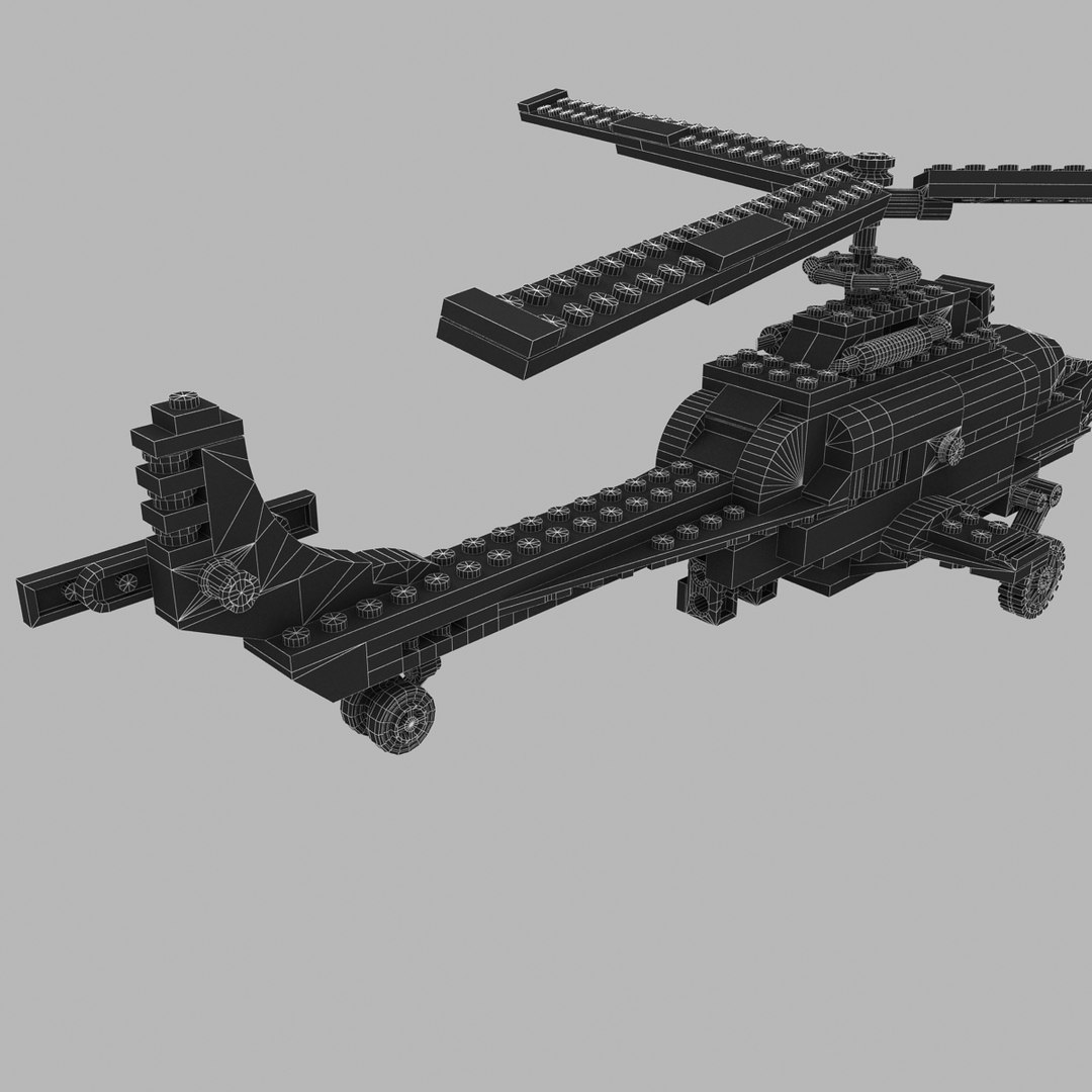 Lego 31011 Helico 3d Model