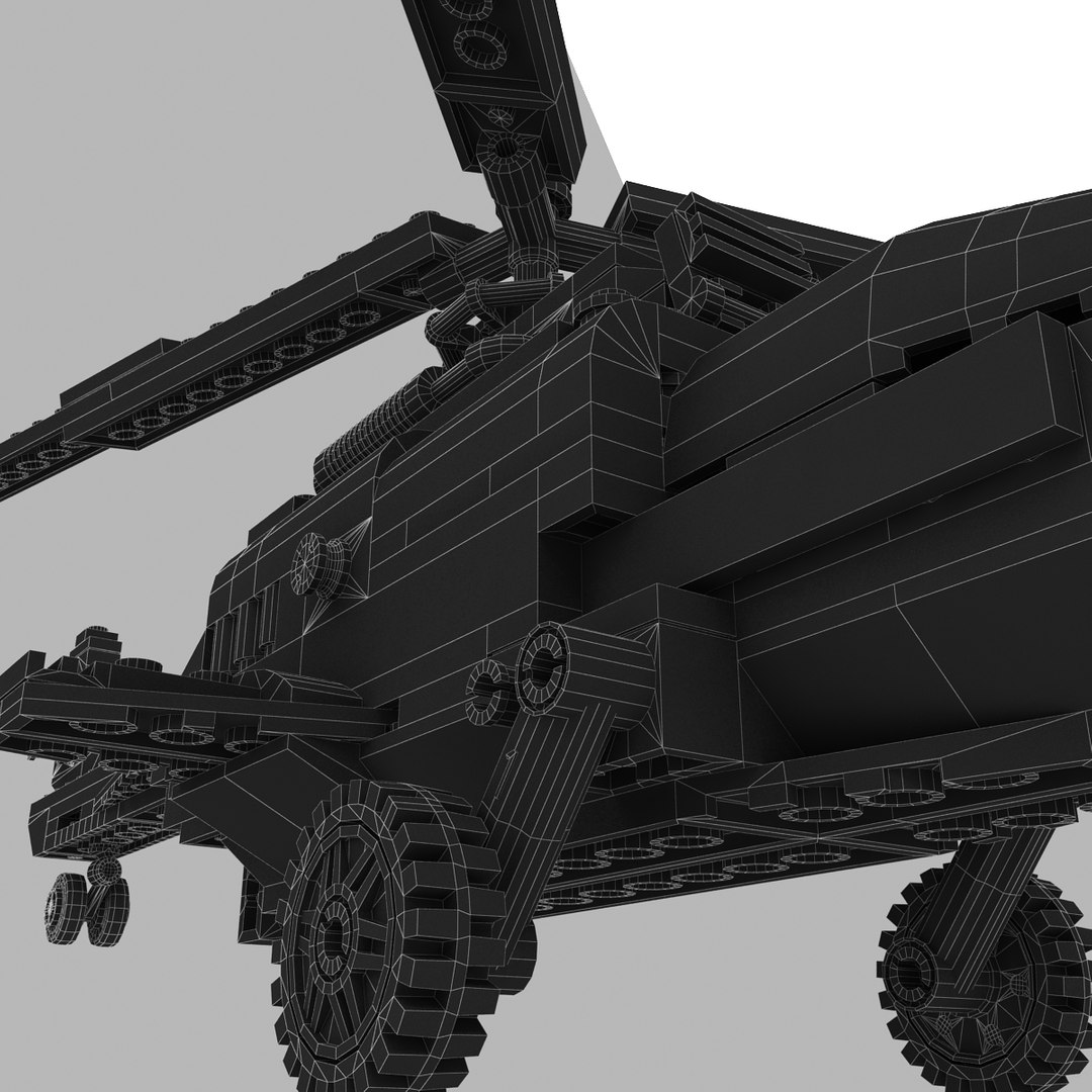 Lego 31011 Helico 3d Model