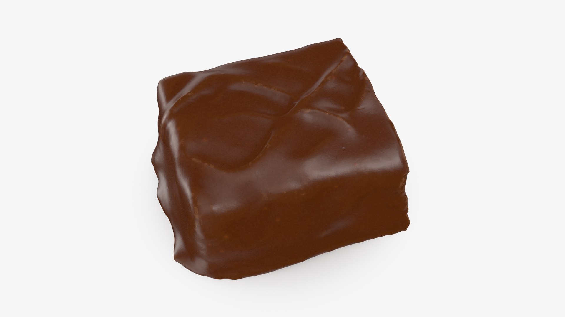 Snickers Almond Milk Chocolate Bar Cut 3D - TurboSquid 2196040