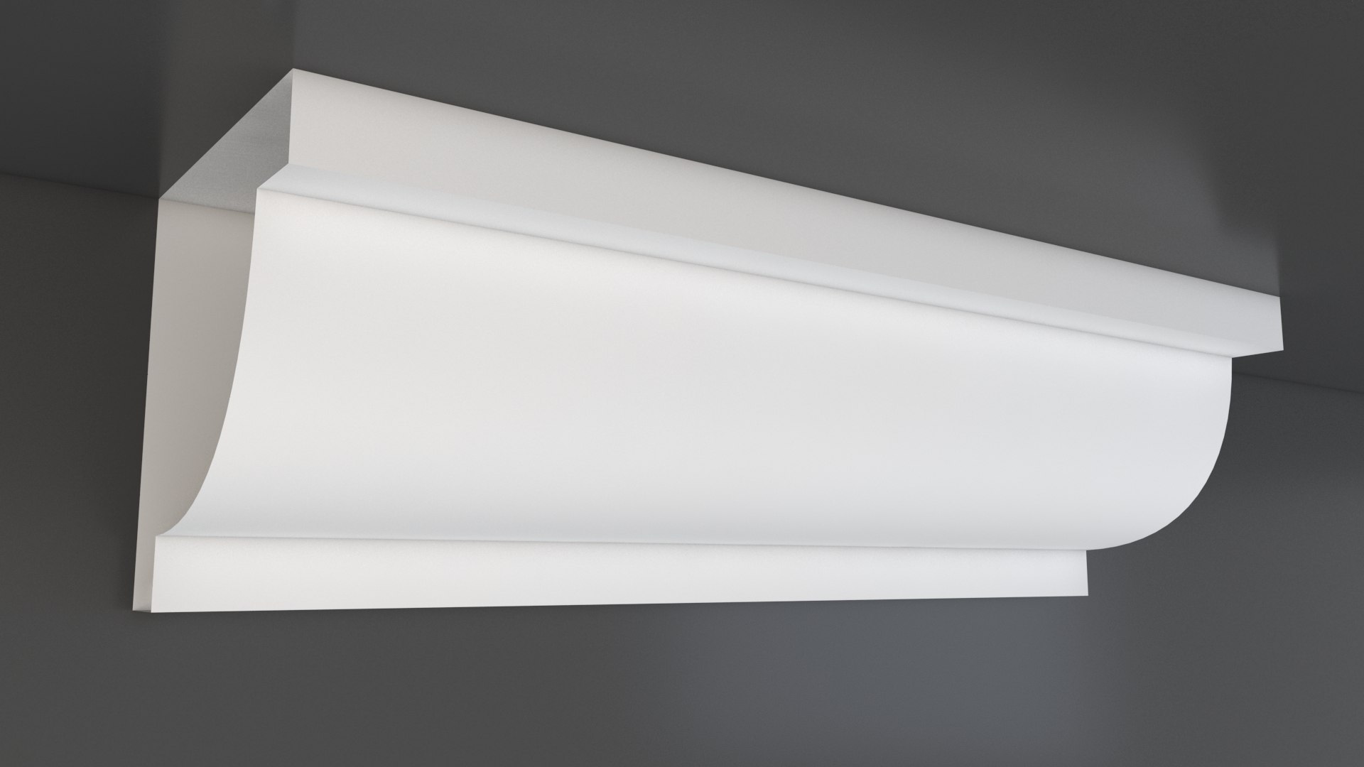 3D Model Cornice 49 Straight - TurboSquid 1513719