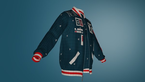 modelo 3d cazadora bomber Hitomi - TurboSquid 1866693