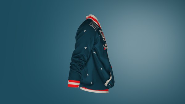 modelo 3d cazadora bomber Hitomi - TurboSquid 1866693