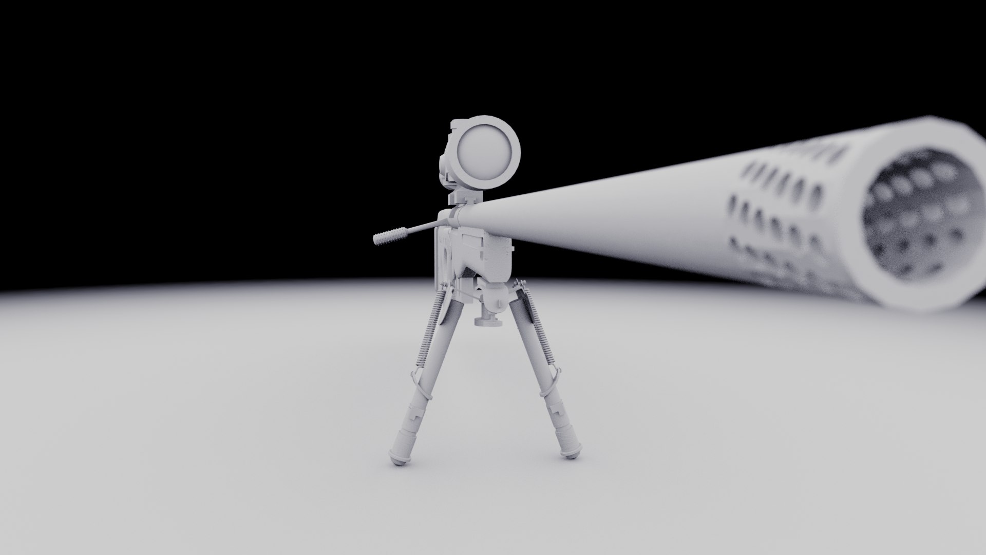 Sniper Blender Model - TurboSquid 1312466
