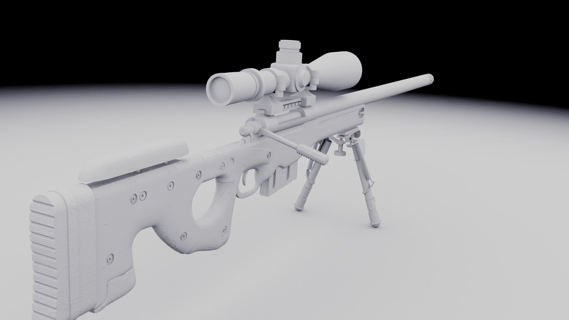 Sniper Blender Model - TurboSquid 1312466