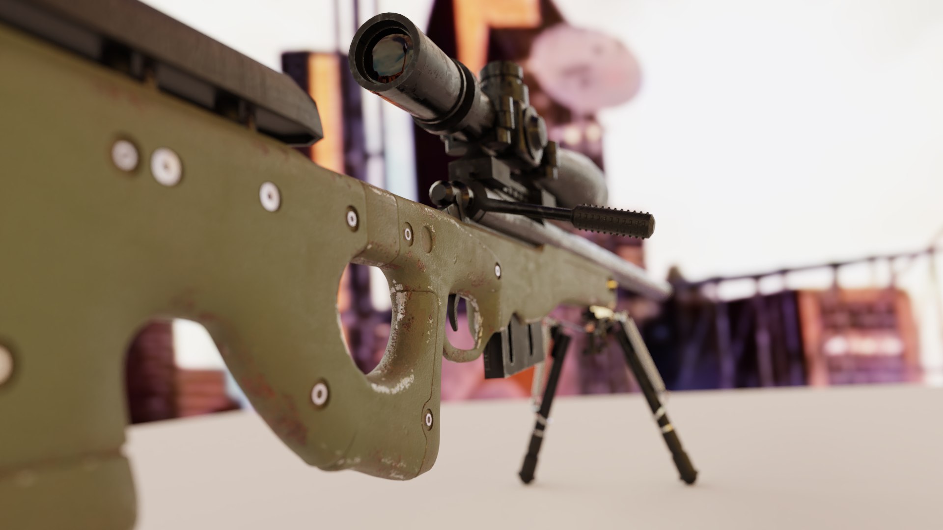 Sniper Blender Model - TurboSquid 1312466