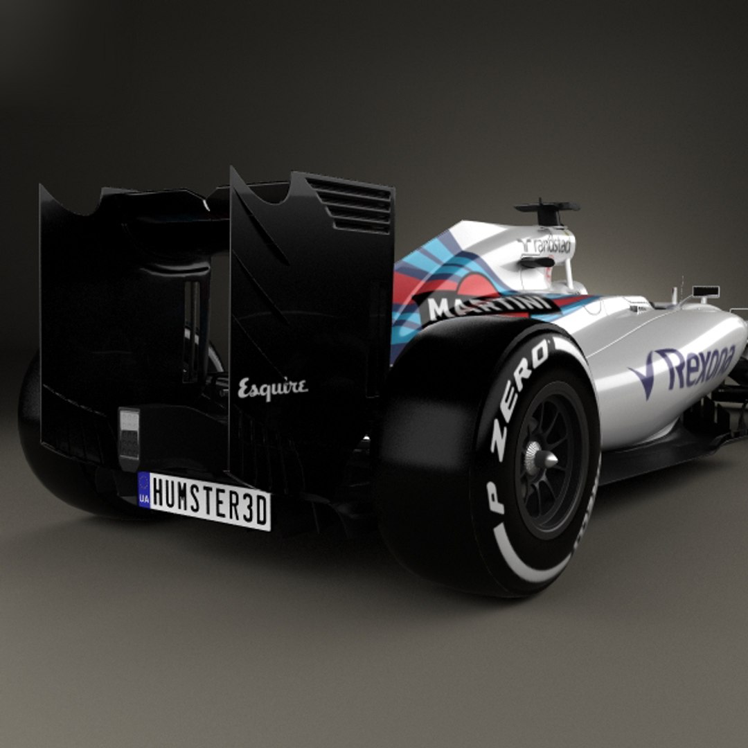Williams fw38 fw 3D model - TurboSquid 1334675