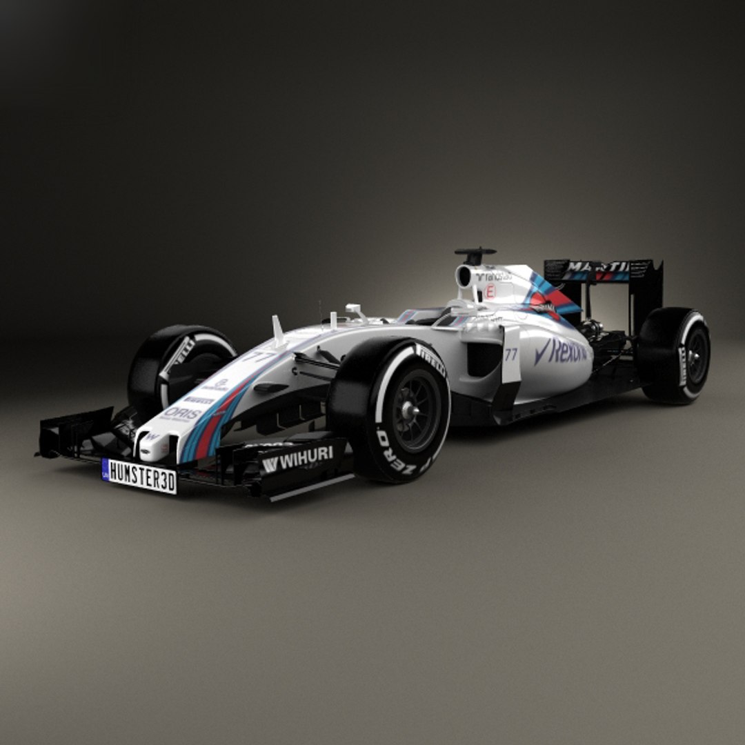 Williams fw38 fw 3D model - TurboSquid 1334675
