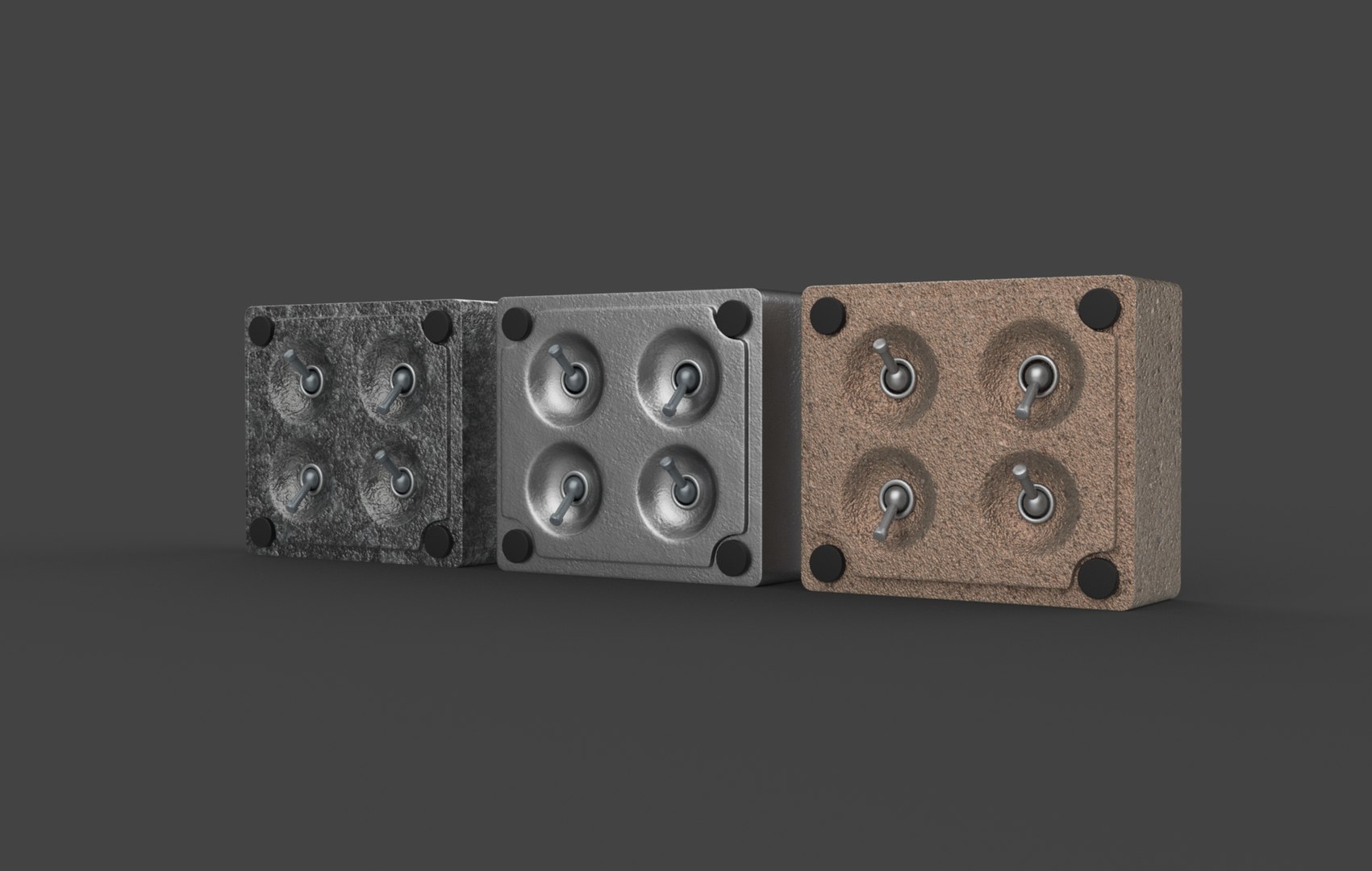 Quad Switche 3D Model 3D Model - TurboSquid 2353405