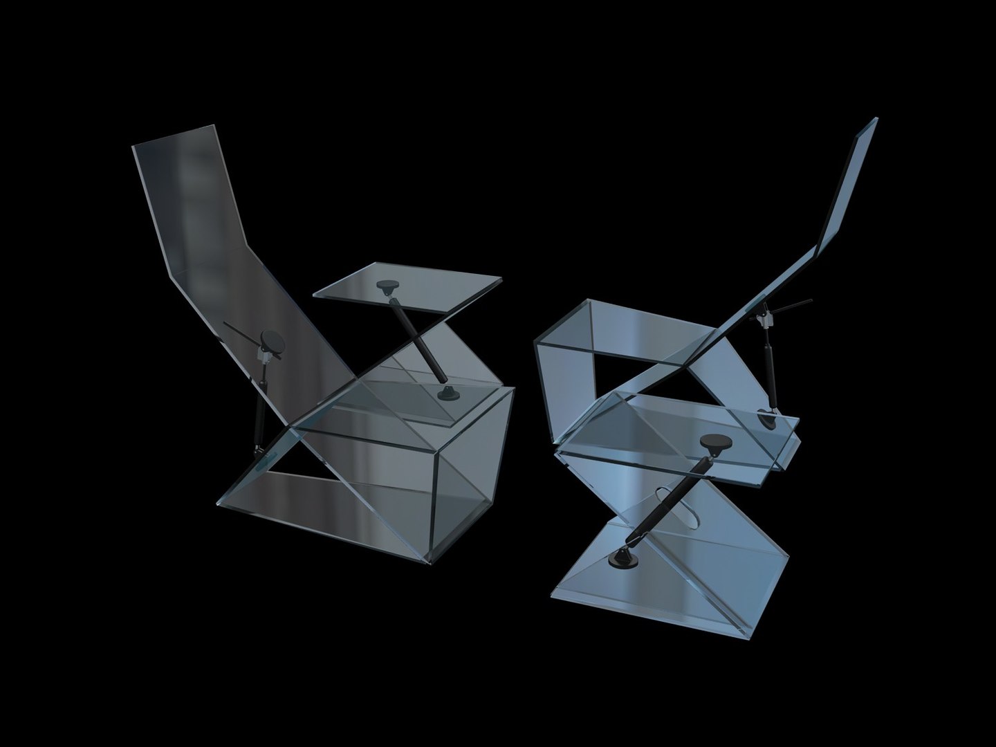 3d Model Man-machine