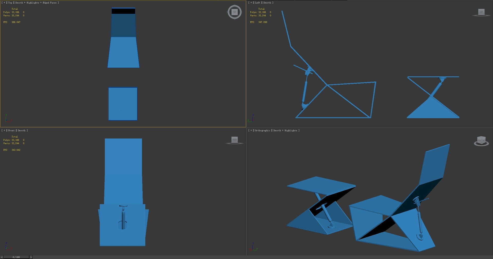 3d Model Man-machine