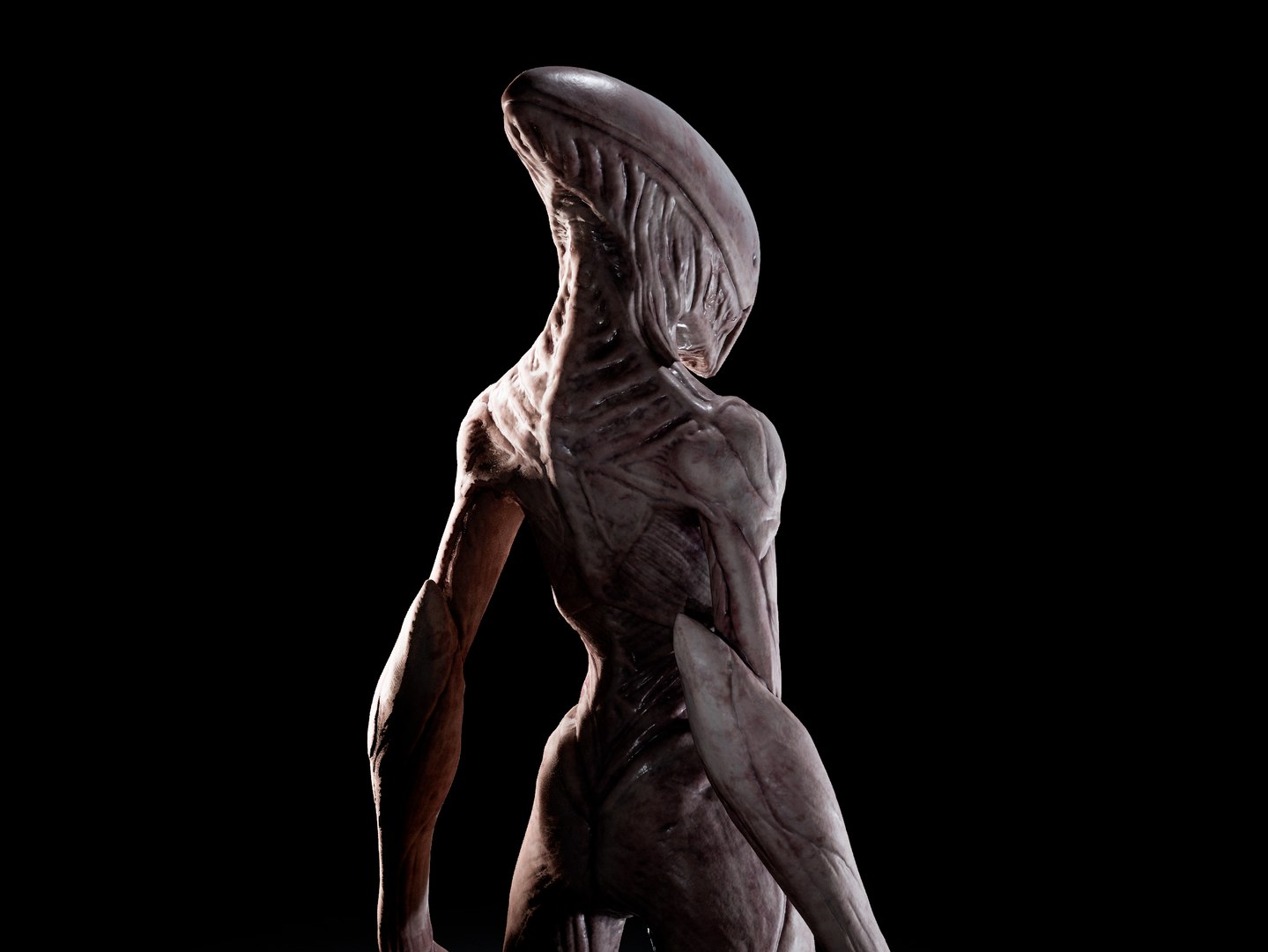 3D Alien Creature Model - TurboSquid 2341581