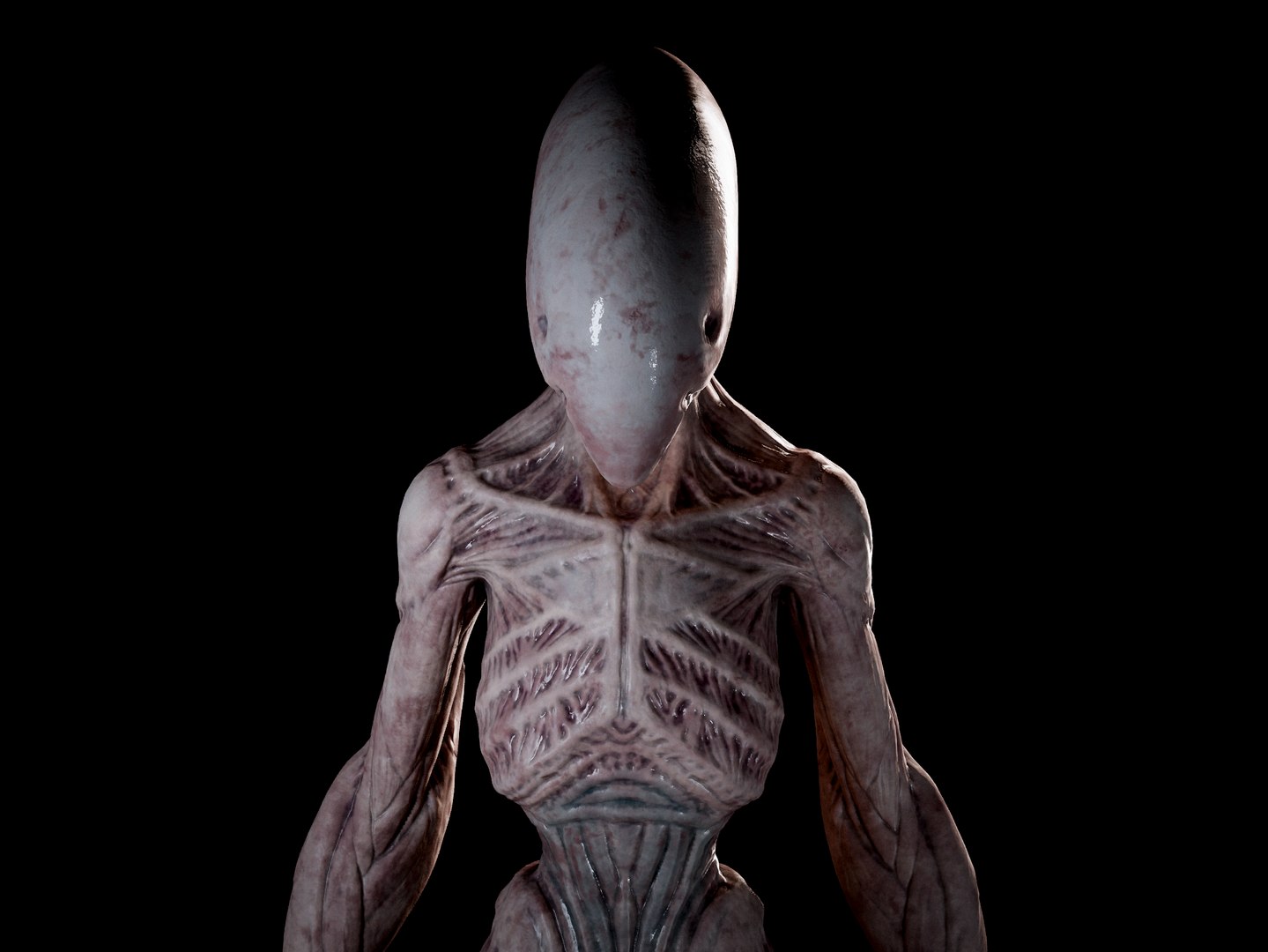 3D Alien Creature Model - TurboSquid 2341581