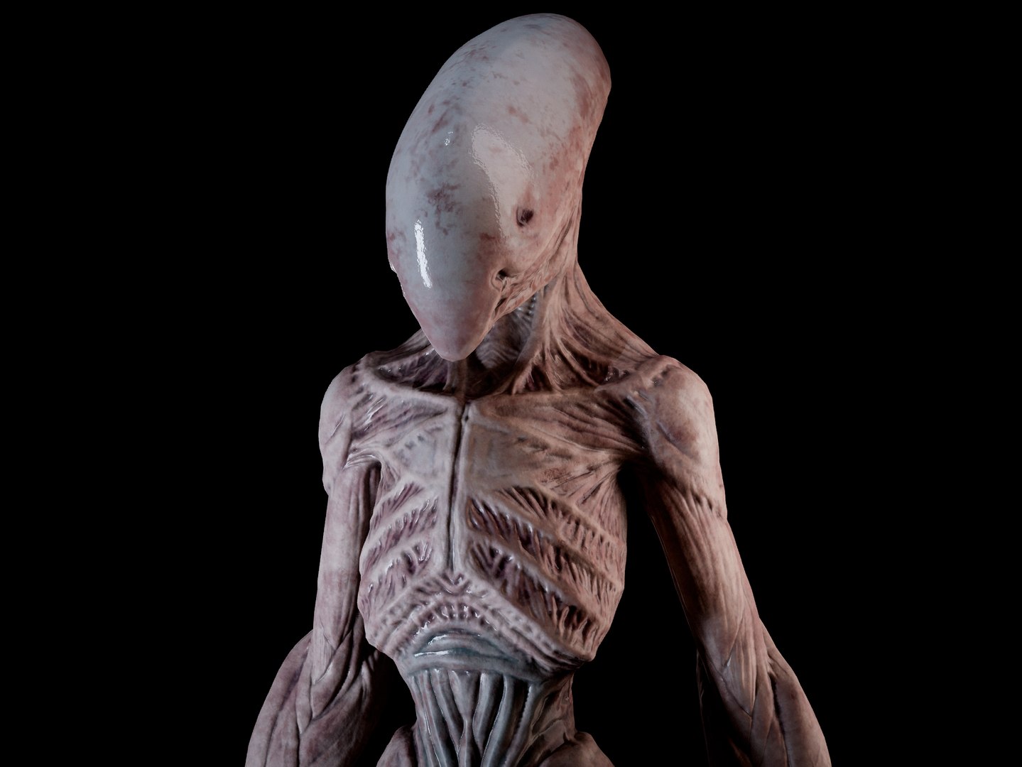 3D Alien Creature Model - TurboSquid 2341581
