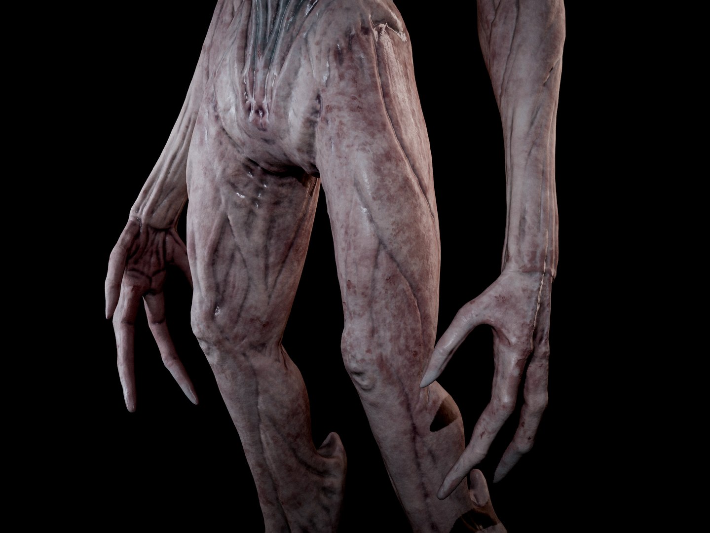 3D Alien Creature Model - TurboSquid 2341581