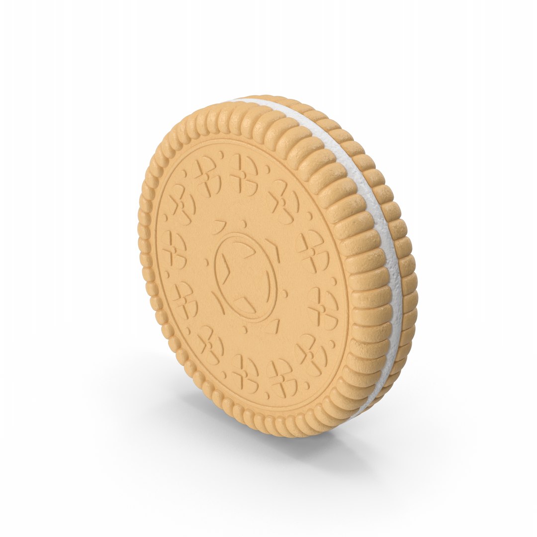 Biscuit Cookie 3D Model - TurboSquid 2224237