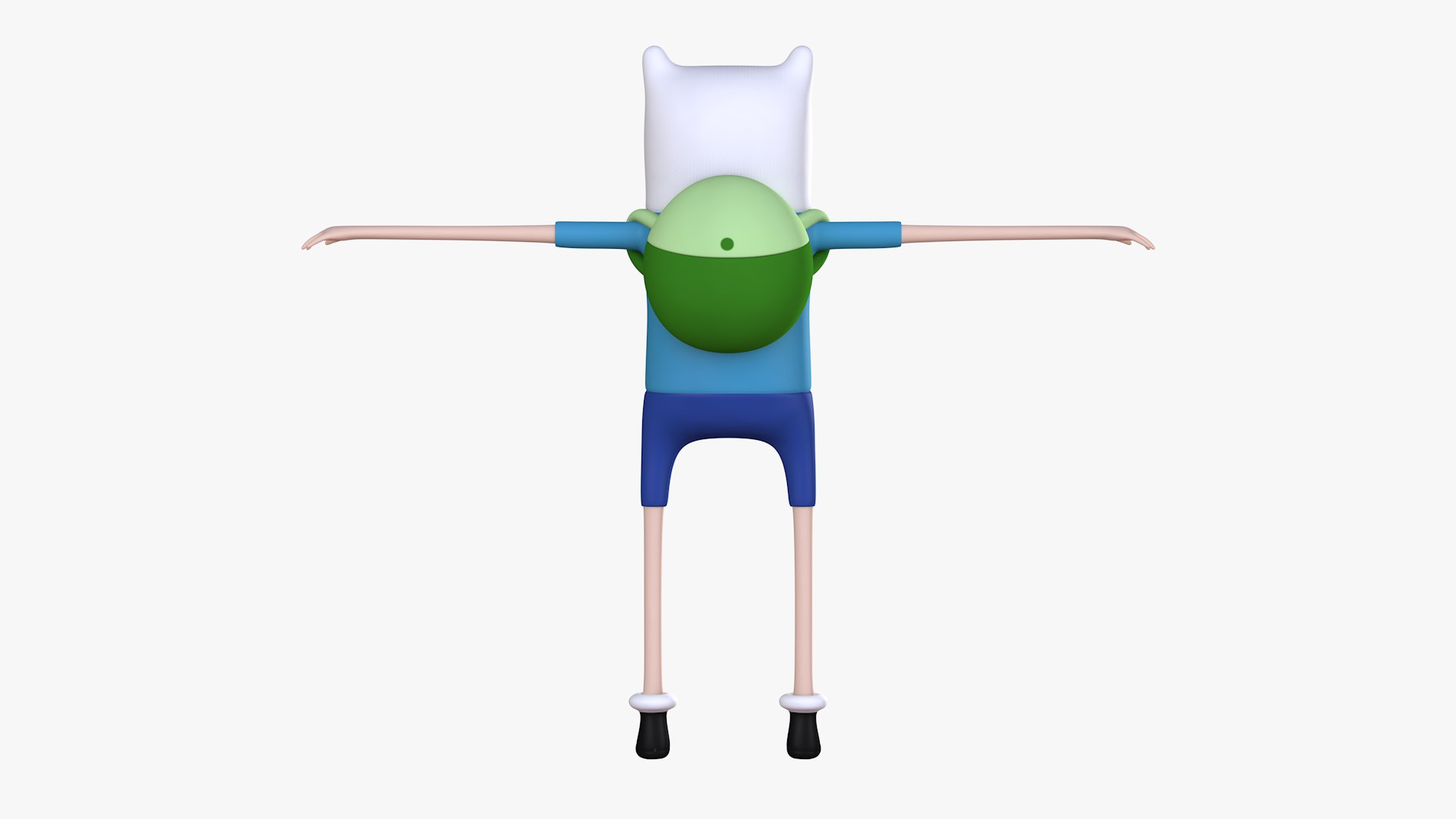 Finn Character 3D - TurboSquid 1588930