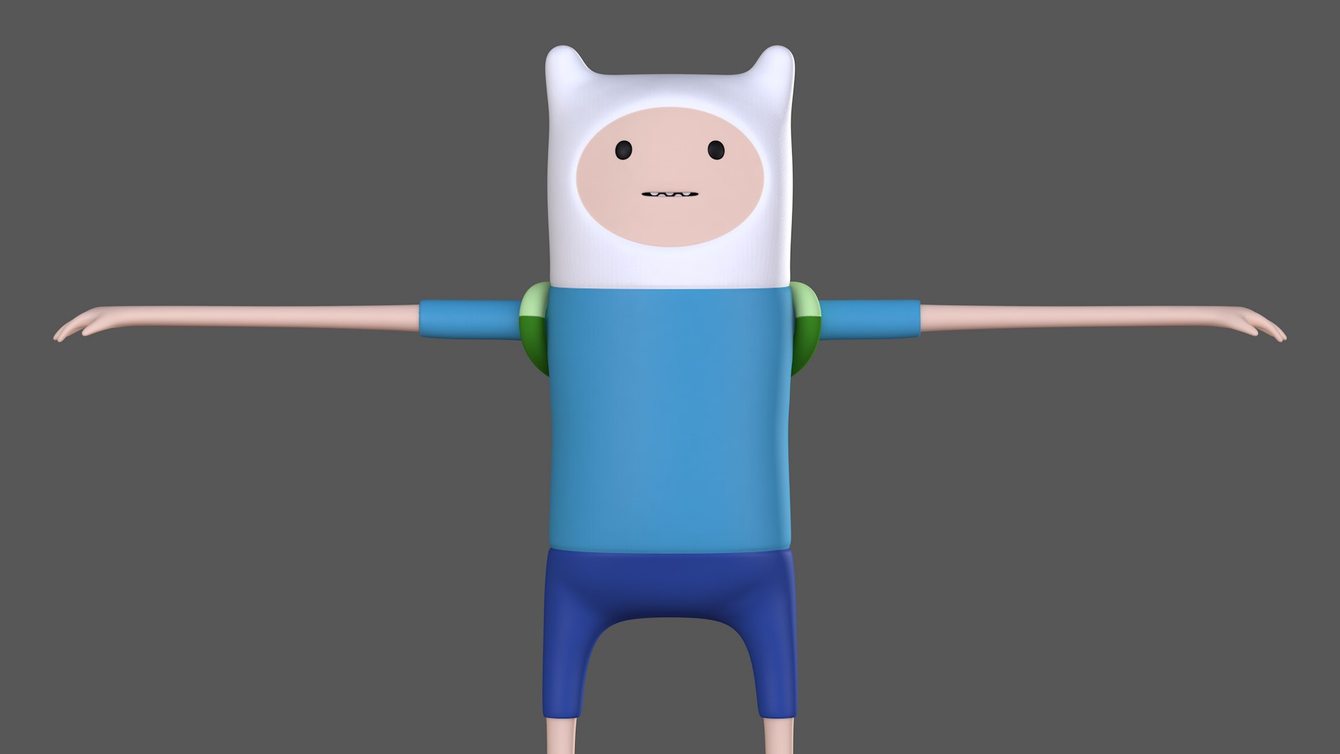 Finn Character 3D - TurboSquid 1588930