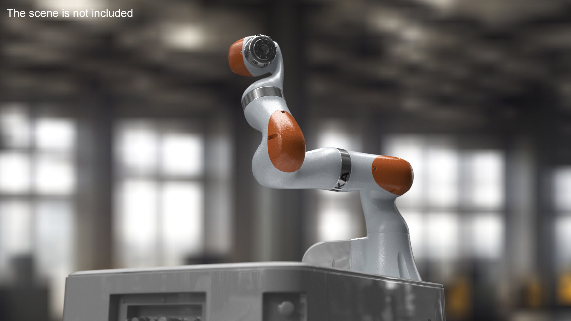 3D Robot KUKA LBR IIWA 7 R800 Rigged For Maya Model - TurboSquid 2297500