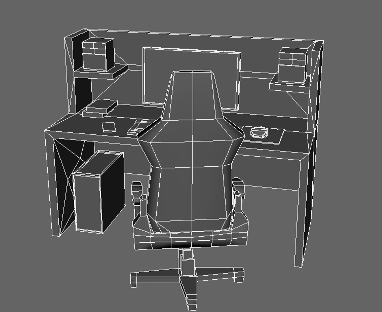 Desktop pc 3D model - TurboSquid 1309418