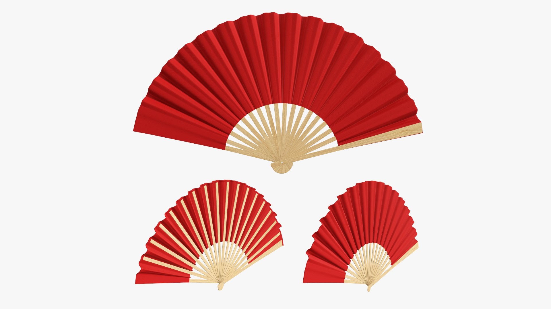3D Open Hand Fan Model - TurboSquid 1590242