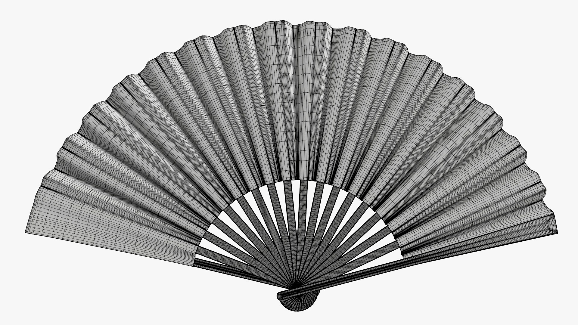 3D Open Hand Fan Model - TurboSquid 1590242
