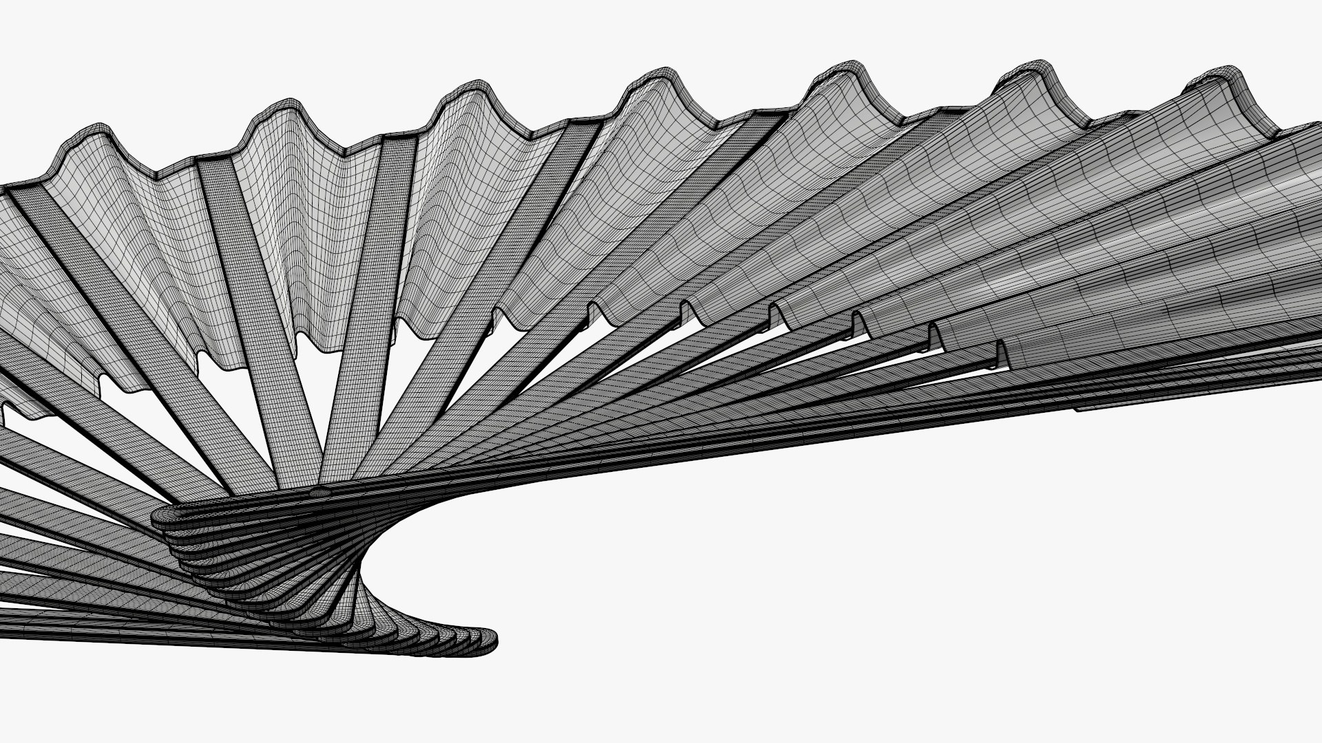 3D Open Hand Fan Model - TurboSquid 1590242