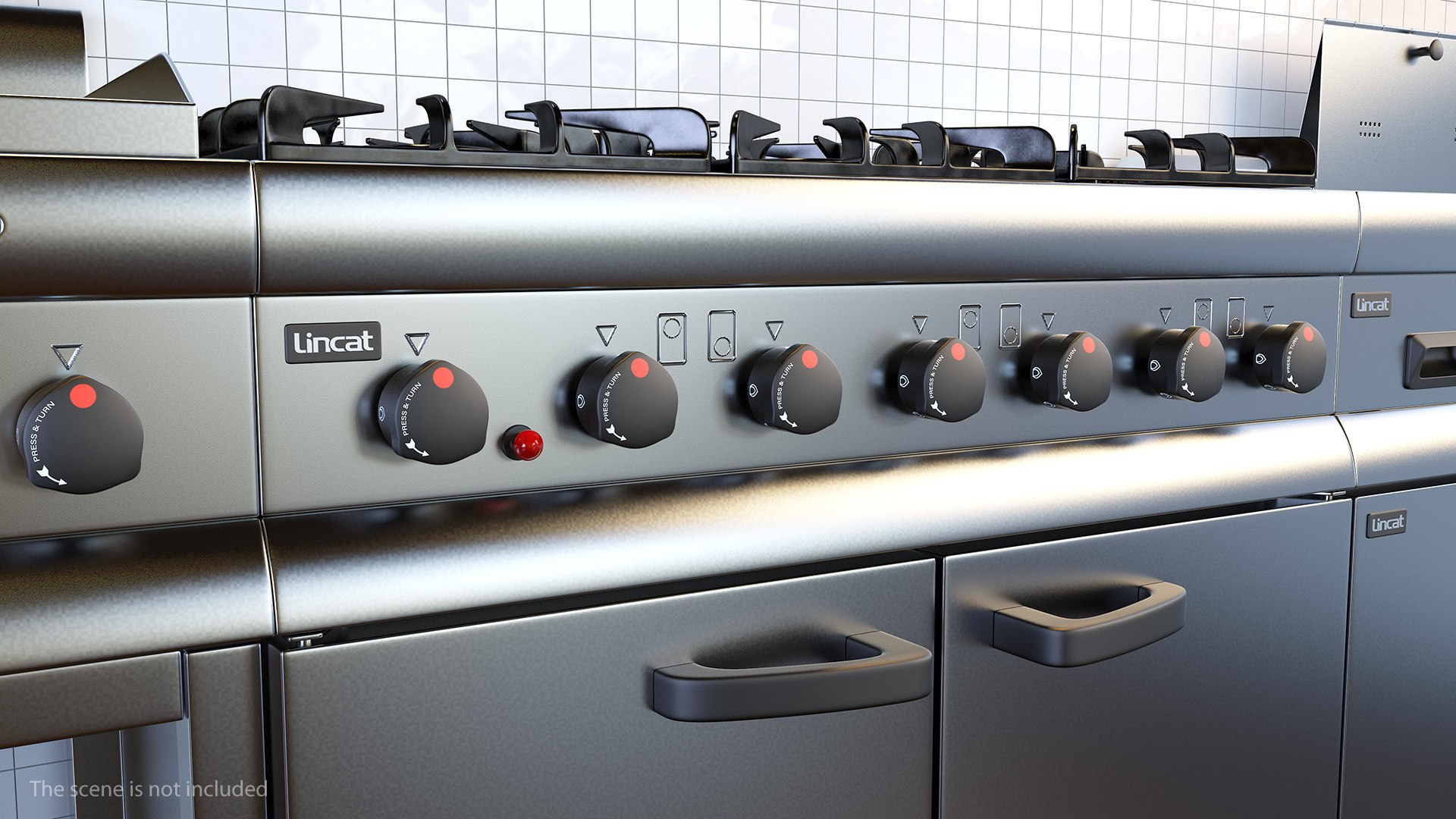 Lincat kitchen equipment set 3D model - TurboSquid 1443404