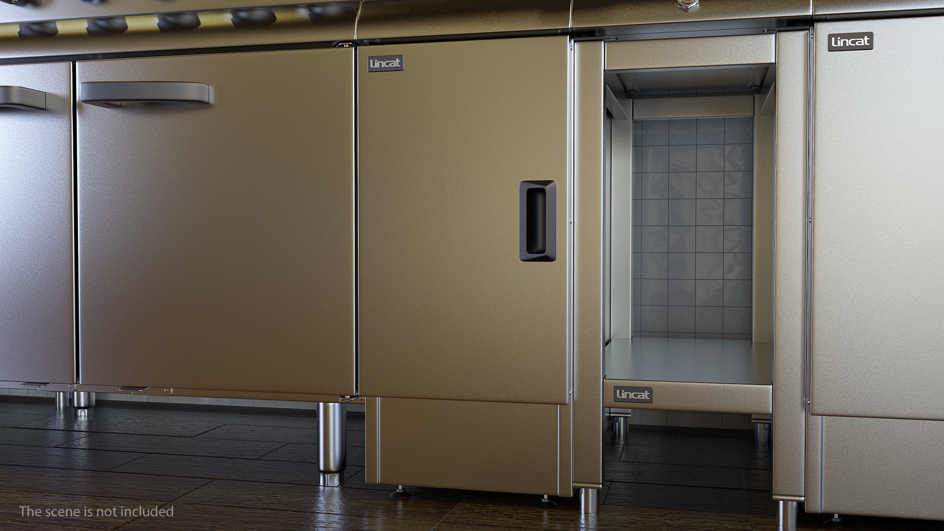 Lincat kitchen equipment set 3D model - TurboSquid 1443404