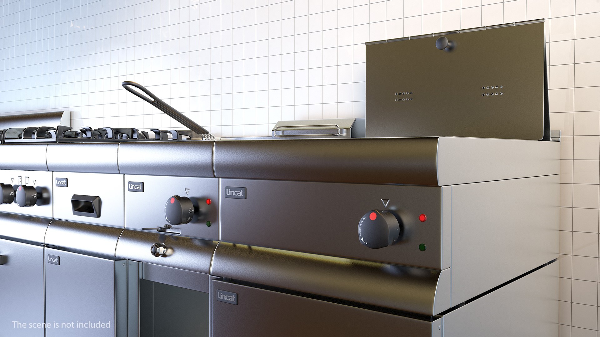 Lincat kitchen equipment set 3D model - TurboSquid 1443404