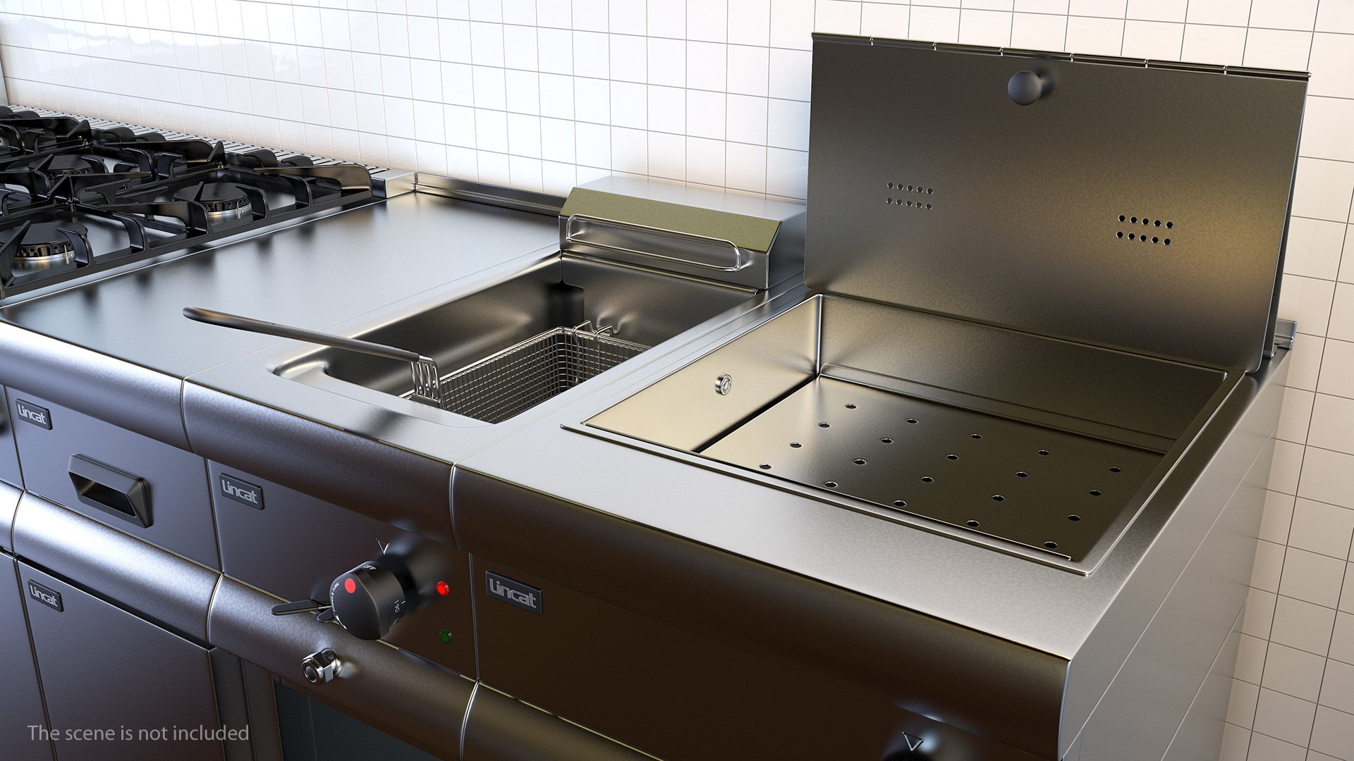 Lincat kitchen equipment set 3D model - TurboSquid 1443404