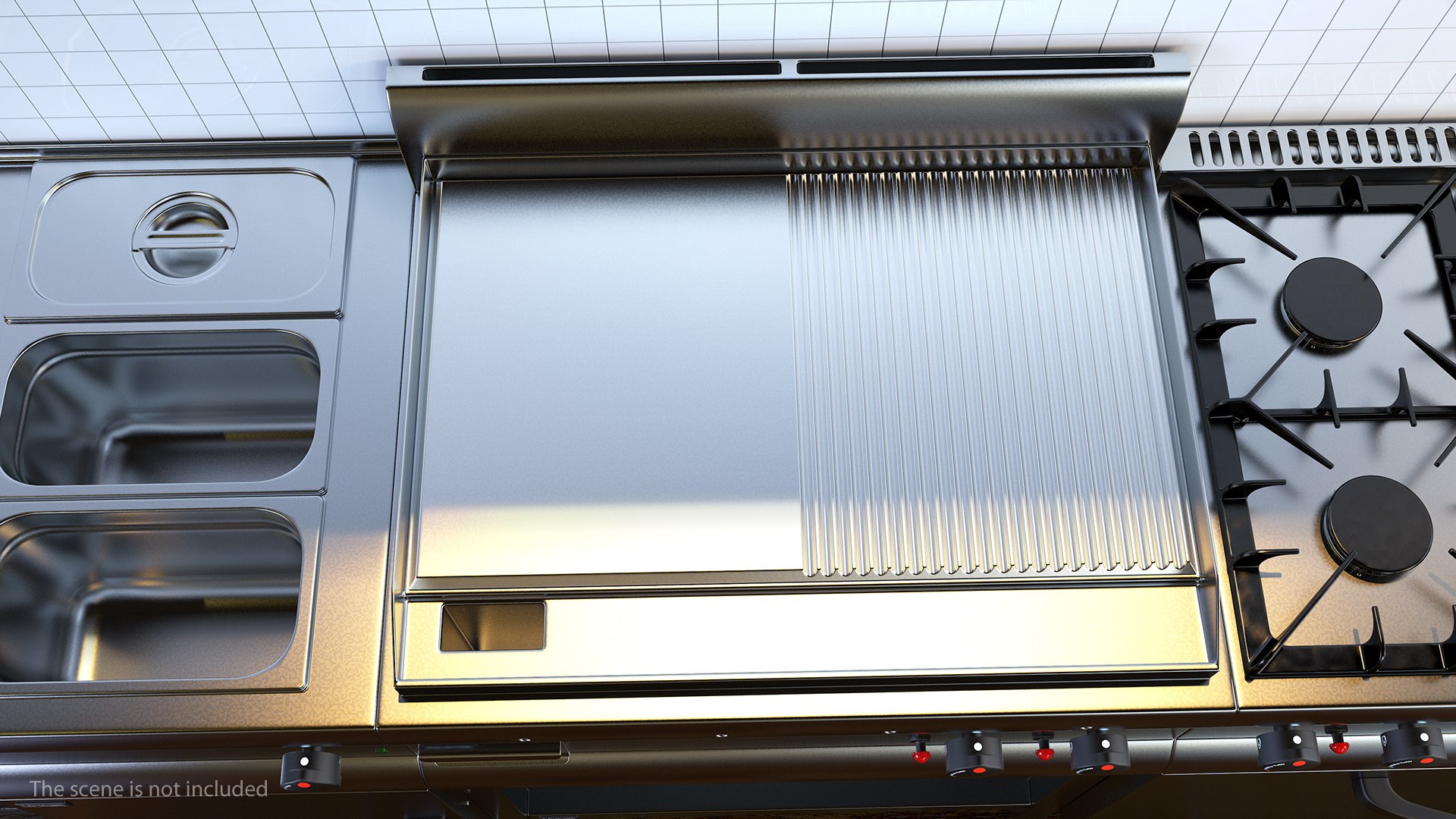 Lincat kitchen equipment set 3D model - TurboSquid 1443404