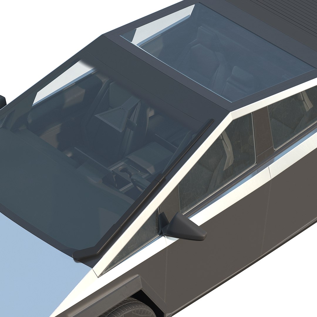 Tesla Cybertruck 2024 Model - TurboSquid 2225882