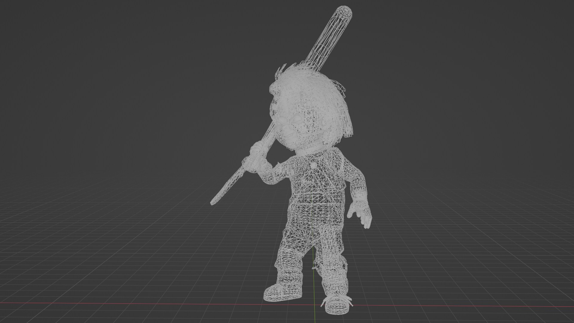 Chucky Stitched 3D Model - TurboSquid 2289776