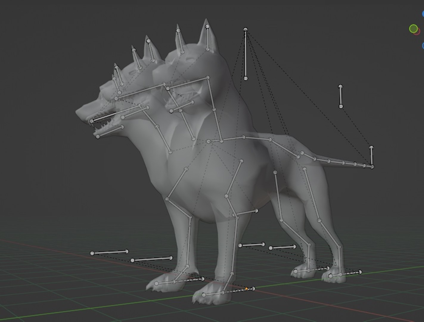Cerberus Animated 3D Model - TurboSquid 1873580