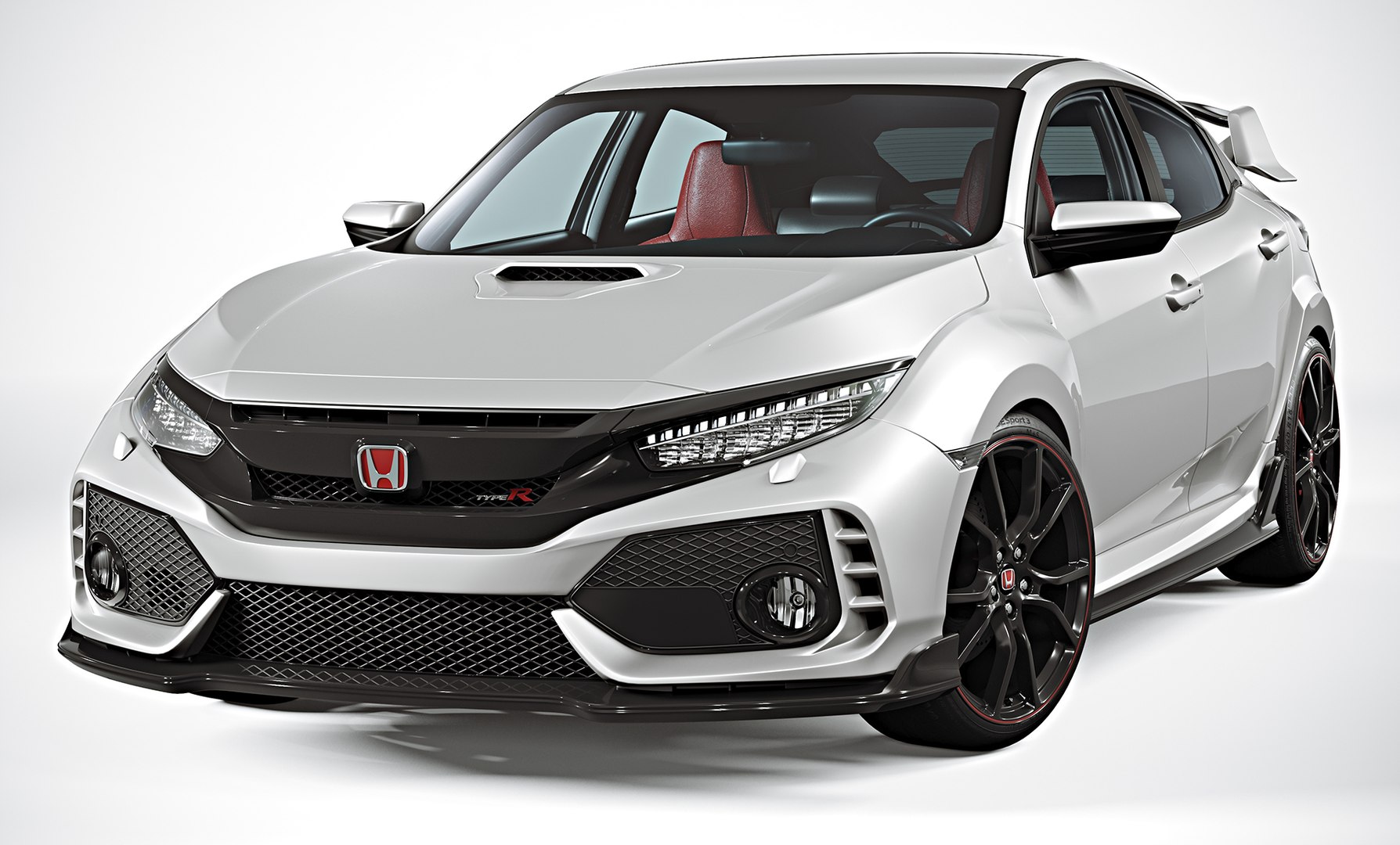2018 Honda Civic Type R 3D - TurboSquid 1197659