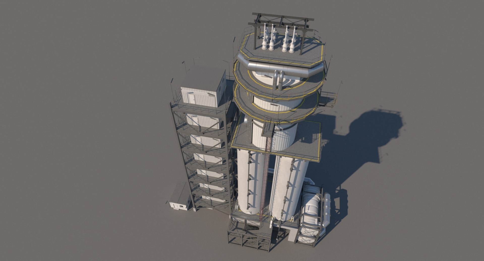 3D Refinery Module - TurboSquid 1180689