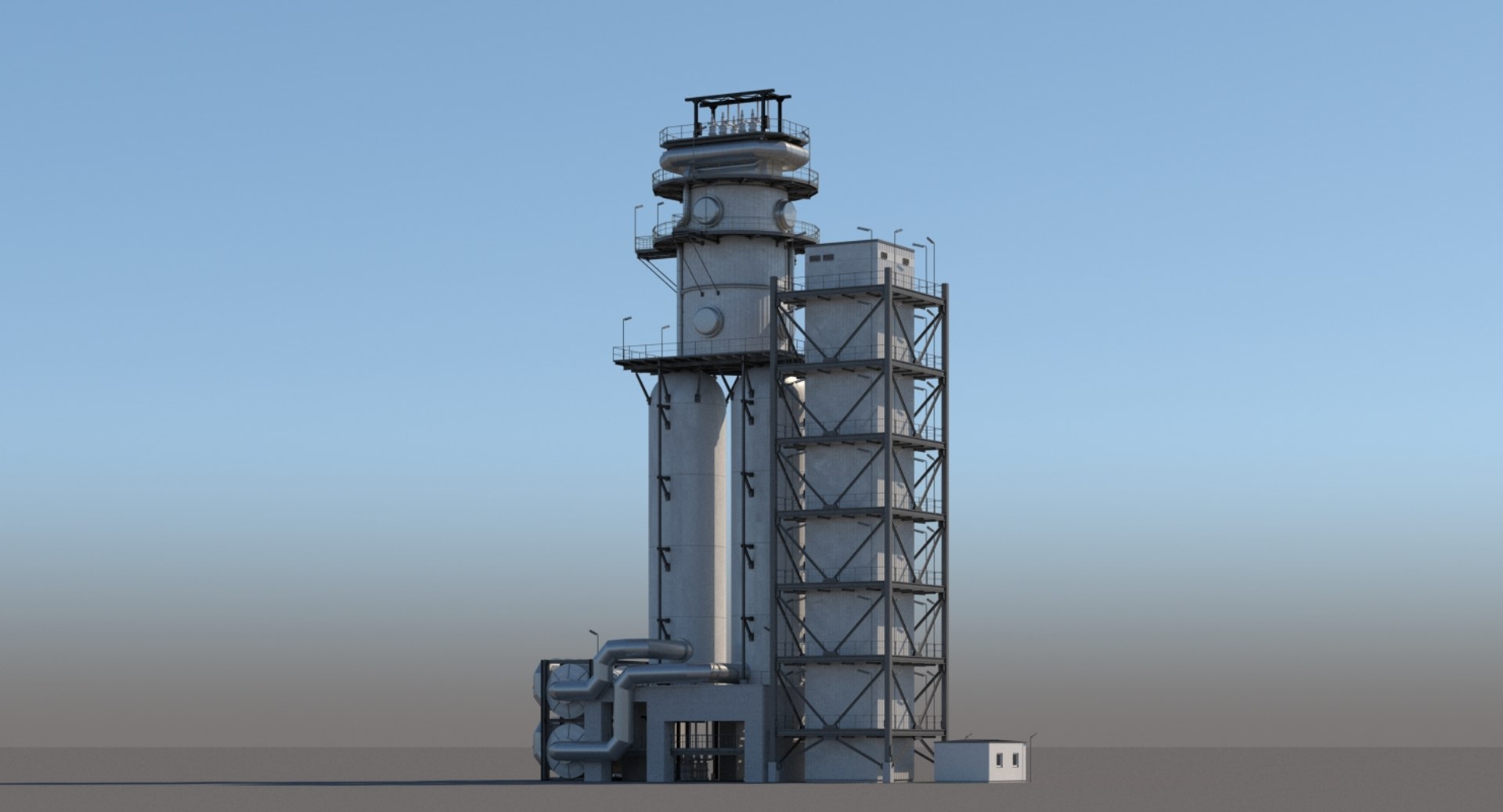 3D Refinery Module - TurboSquid 1180689