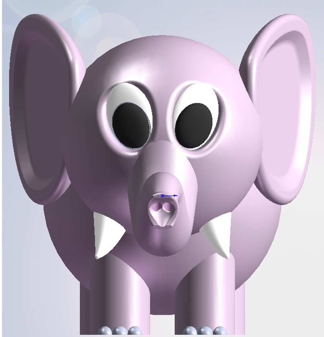 Little Elephant 3D - TurboSquid 1325505