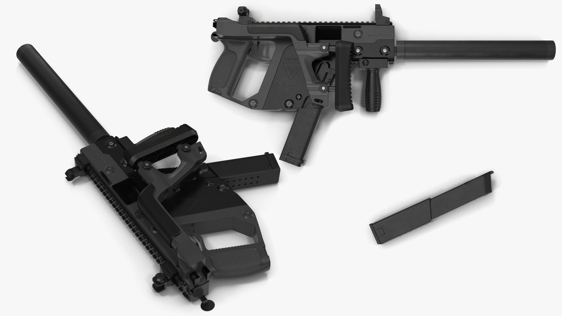 Tactical Submachine Gun KRISS Vector Model - TurboSquid 2330147
