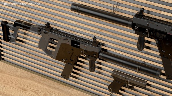modelo 3d Subfusil táctico KRISS Vector - TurboSquid 2330147