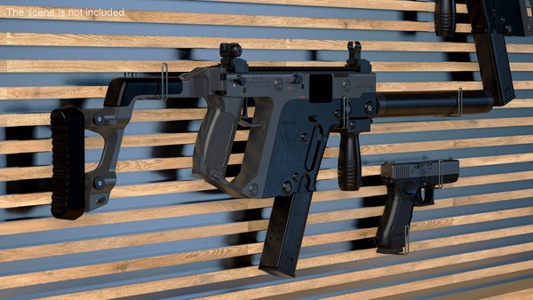 modelo 3d Subfusil táctico KRISS Vector - TurboSquid 2330147
