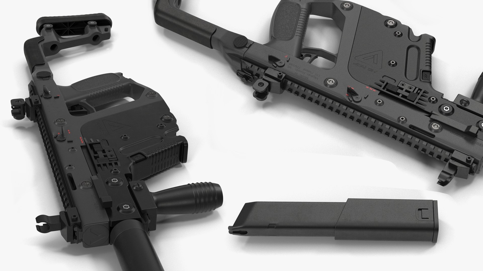 Tactical Submachine Gun KRISS Vector Model - TurboSquid 2330147