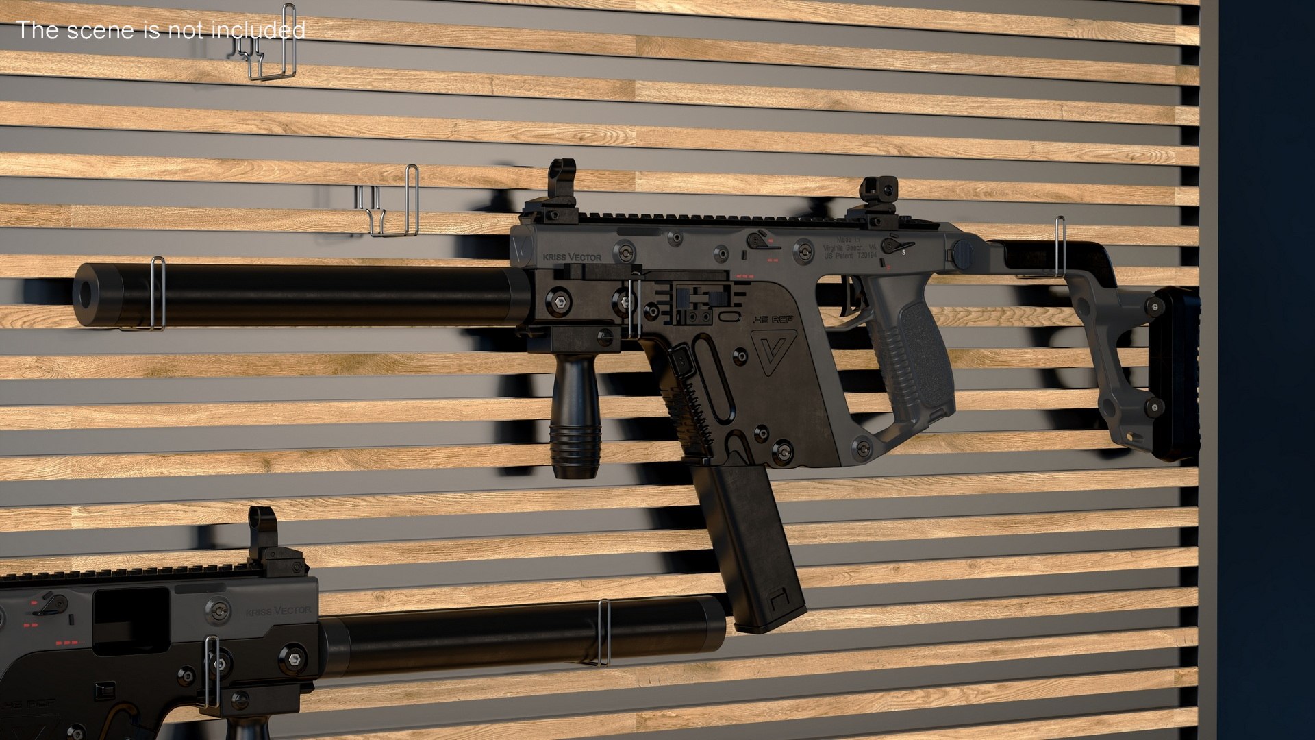 Tactical Submachine Gun KRISS Vector Model - TurboSquid 2330147
