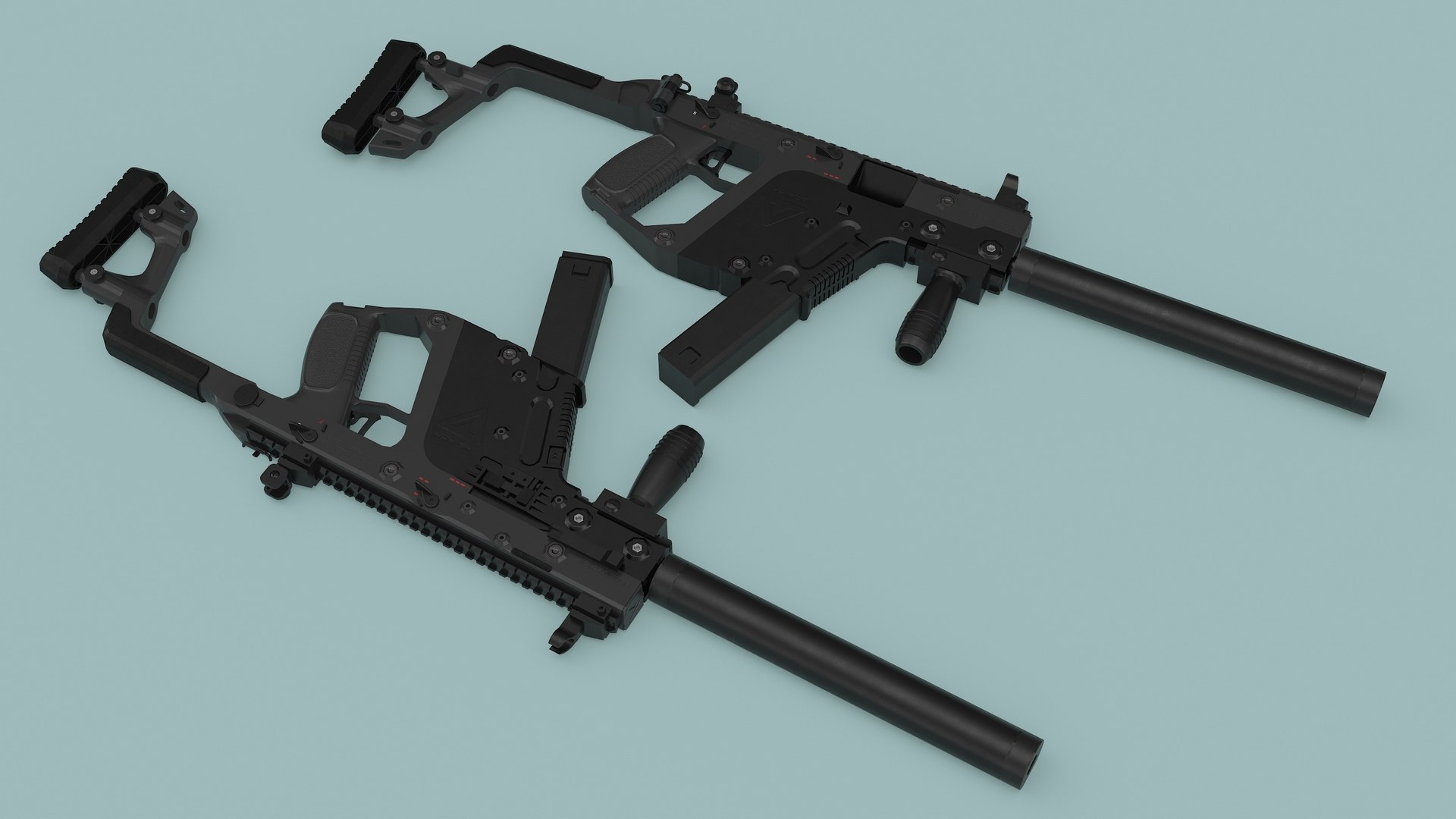 Tactical Submachine Gun KRISS Vector Model - TurboSquid 2330147