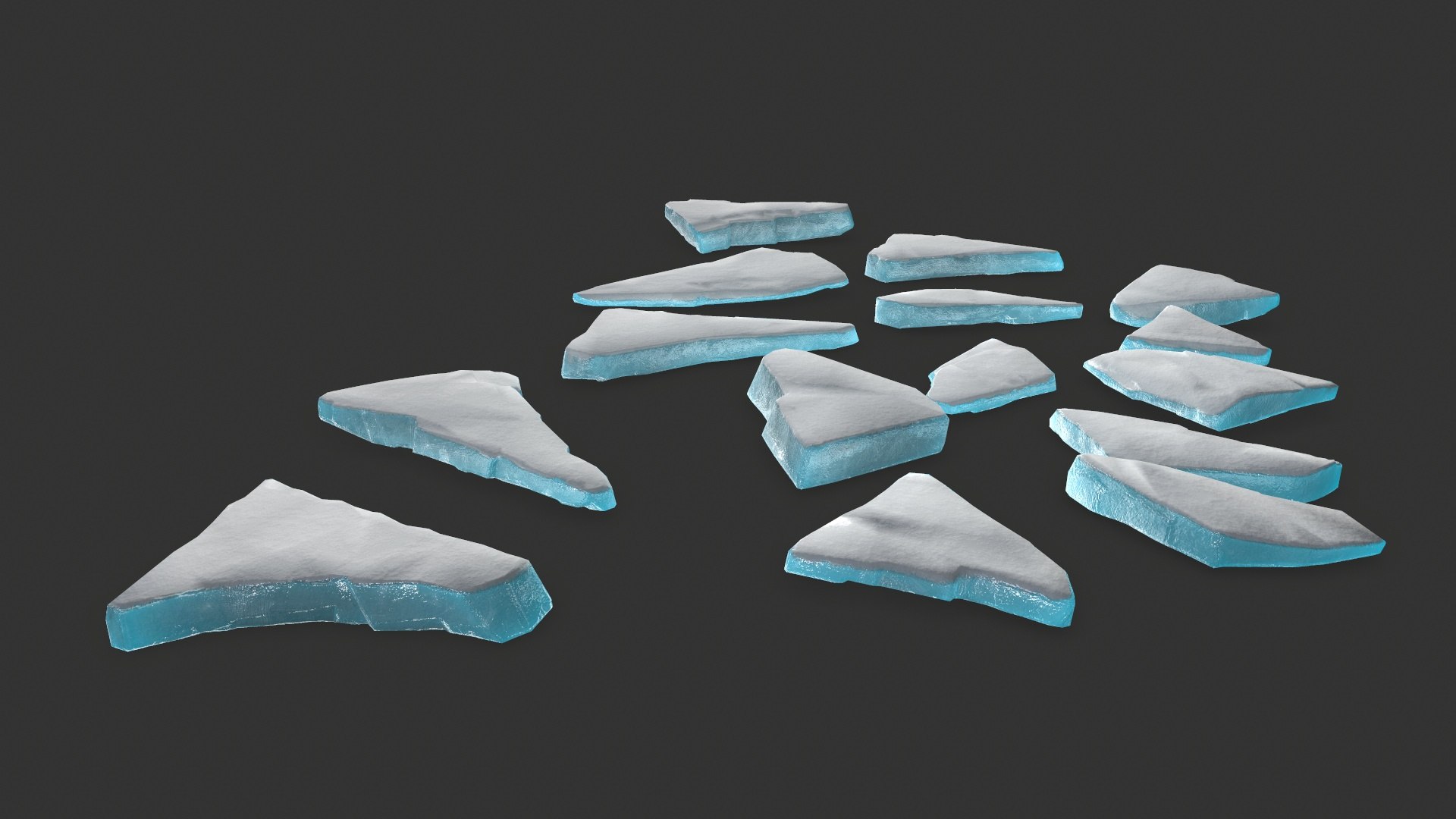 Ice 3D Model - TurboSquid 1666374